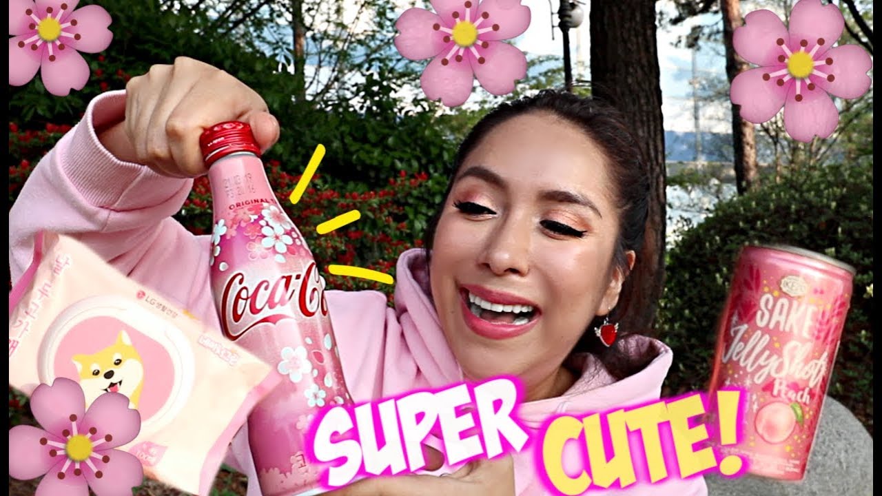 COCA ROSA?💖 TODOS LOS PRODUCTOS MÁS CUTE QUE HAY EN COREA X PRIMAVERA🌸 ...