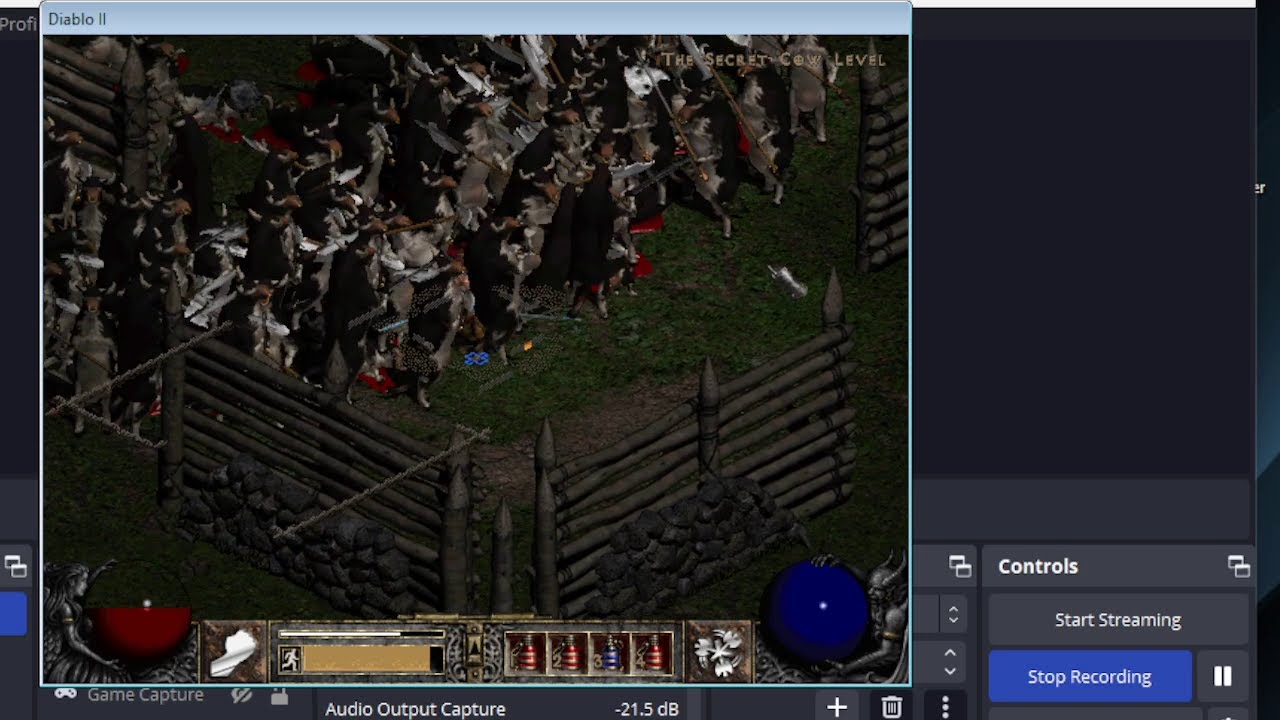 Diablo 2 1.00 Guided Playthrough Part 35 Starting to Farm the Cow King ...