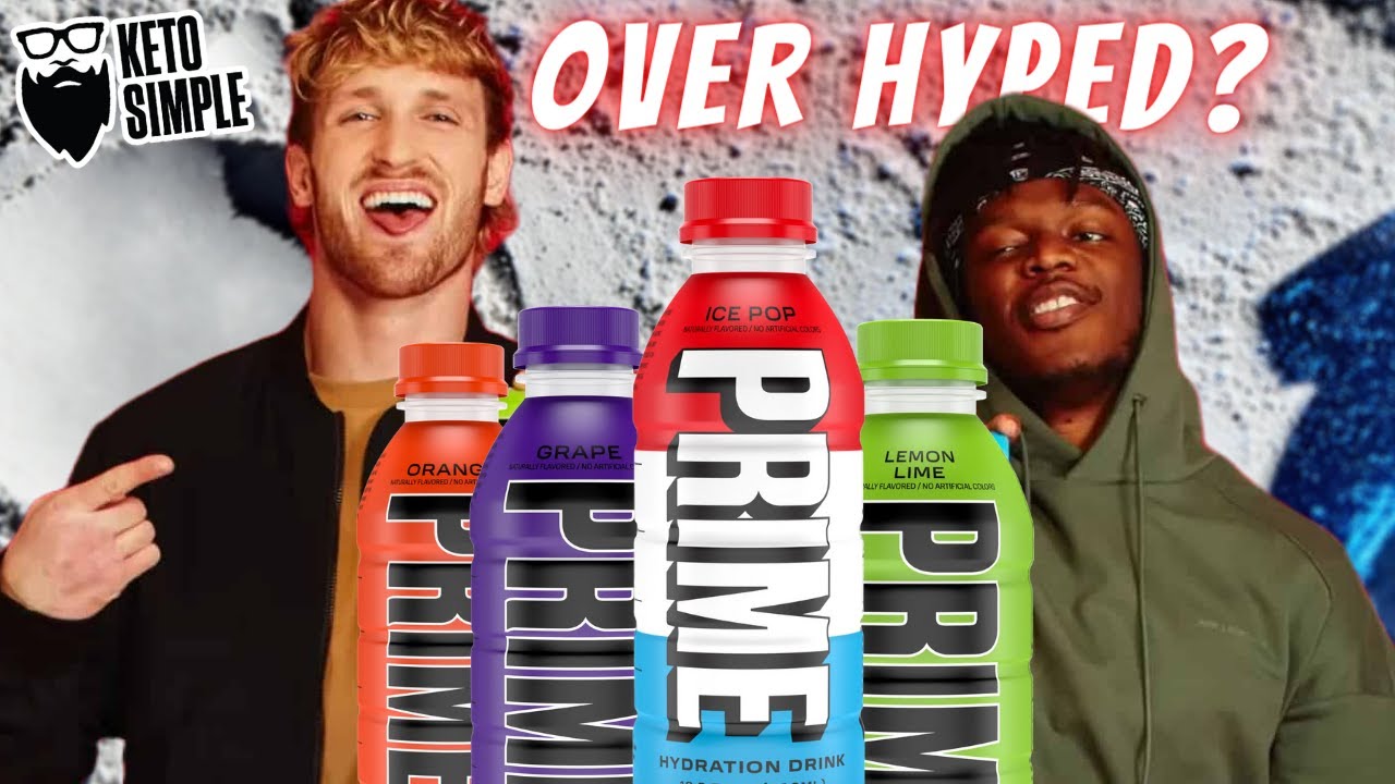 PRIME HYDRATION Tasty Sports Drink or Hyped Up Mess? Logan Paul & KSI ...