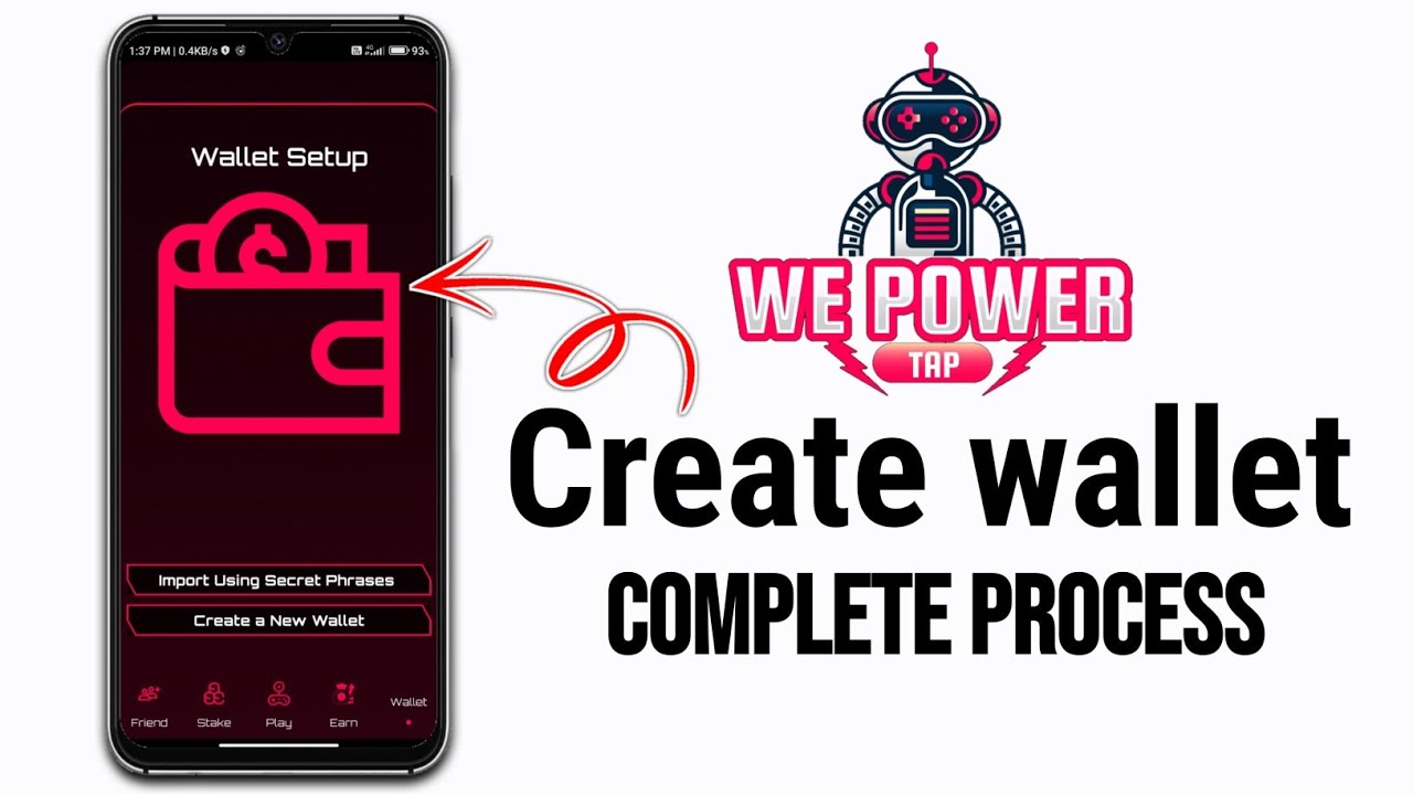 We Power DApp Wallet create | We power dapp par wallet create kaise ...