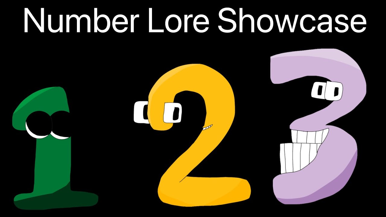 Number Lore:My Version #numberlore #alphabetlore - YouTube