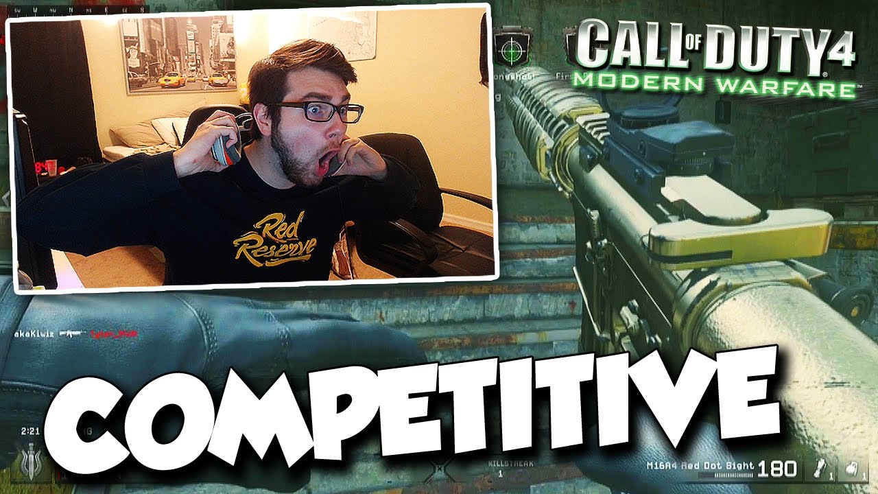 RED KIWIZ PLAYS COMPETITIVE CALL OF DUTY! (First Gamebattles Game On ...
