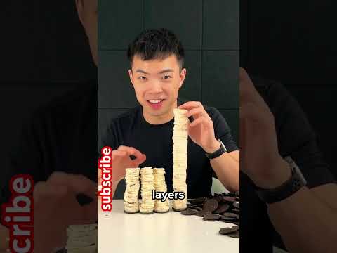 1000 oreo layer challenge - YouTube