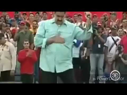 Nicolas maburro presidente de Venezuela bailando te metiste con migo ...