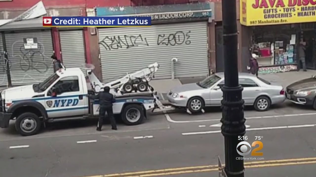 Greenpoint Residents Complain Of Neighborhood 'Parking Trap' - YouTube