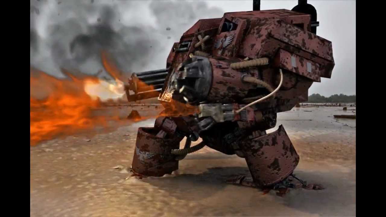 Warhammer Dreadnought 3D animation Update - YouTube