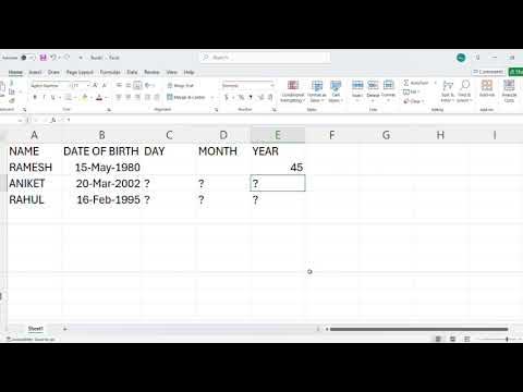 How to use Datedif function #excel #datedif #computereducation #youtube - YouTube
