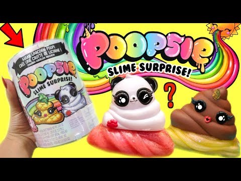 Nouveau KIT de SLIME 2018 LE POOPSIE SLIME SURPRISE 🦄 - YouTube