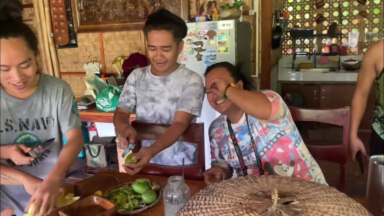 Sino Ang Umakyat Sa Puno Sa Hinaguan! Grabe Ang Meryenda Ngayon @ohdeeva - YouTube