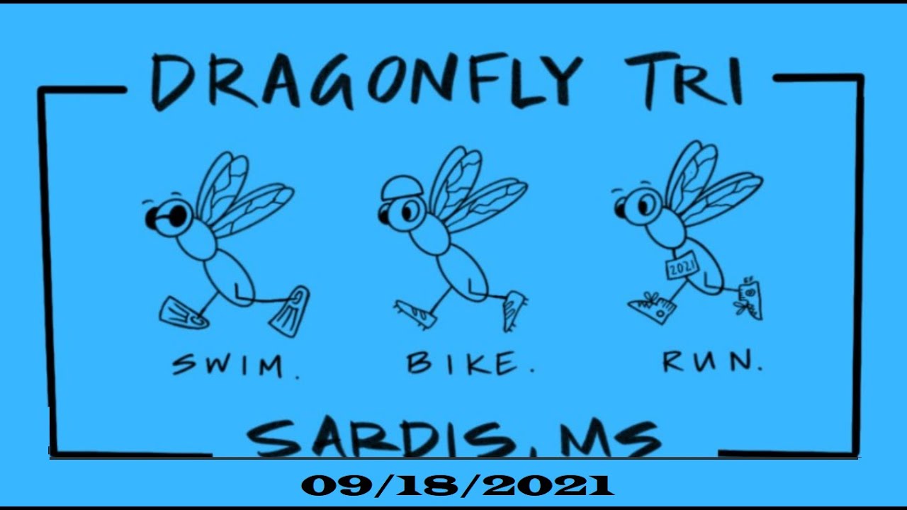 Dragon Fly Triathlon 2021 (Sardis MS.) - YouTube