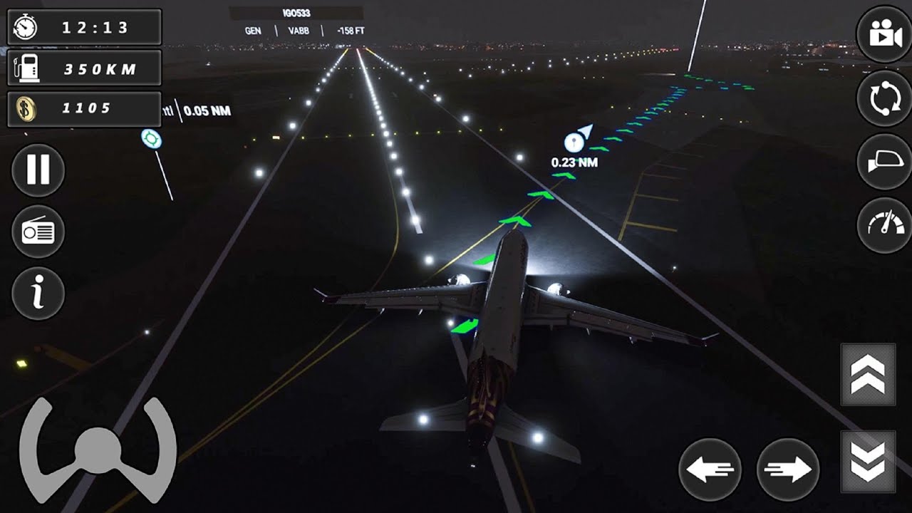 Airplane pilot training academy flight simulator | aeroplane wala game ...