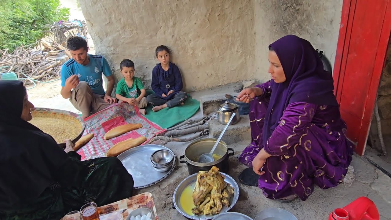 A Day at Babak's Farm: The Journey of Atabak, Shahin, and the Children ...