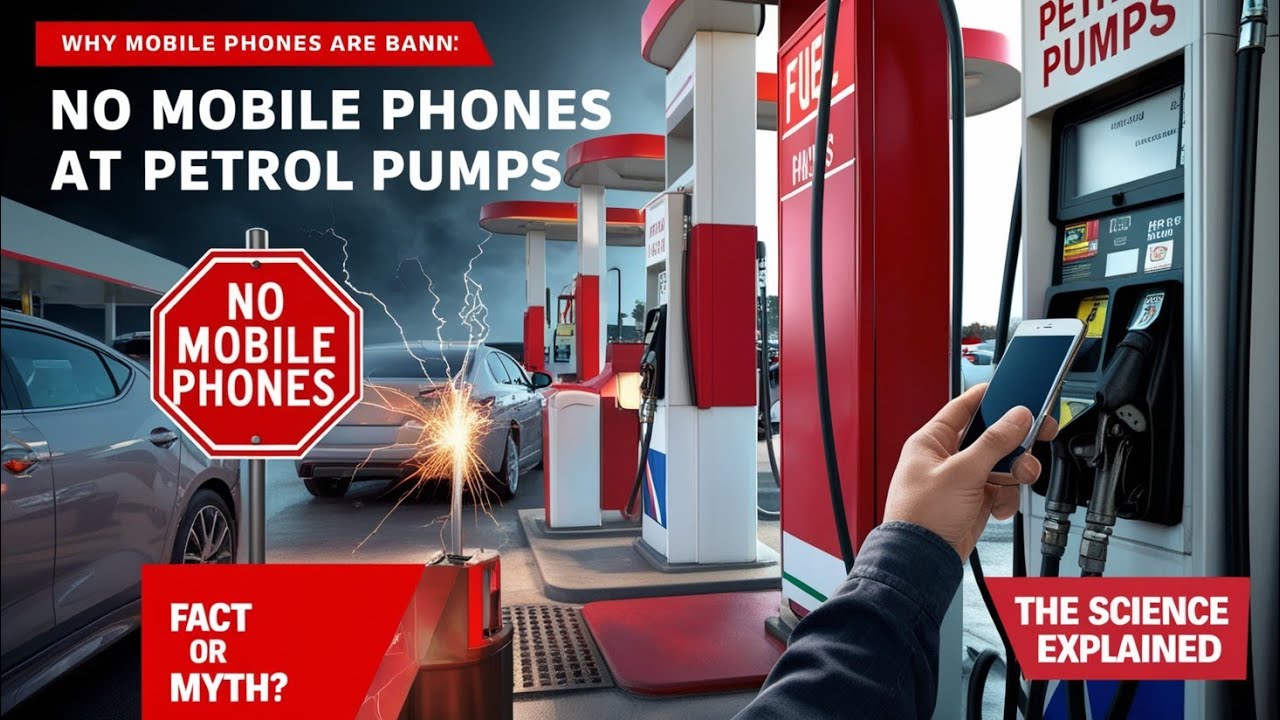 Why Mobile Phones Are Banned at Petrol Pumps: Myth or Fact? - YouTube
