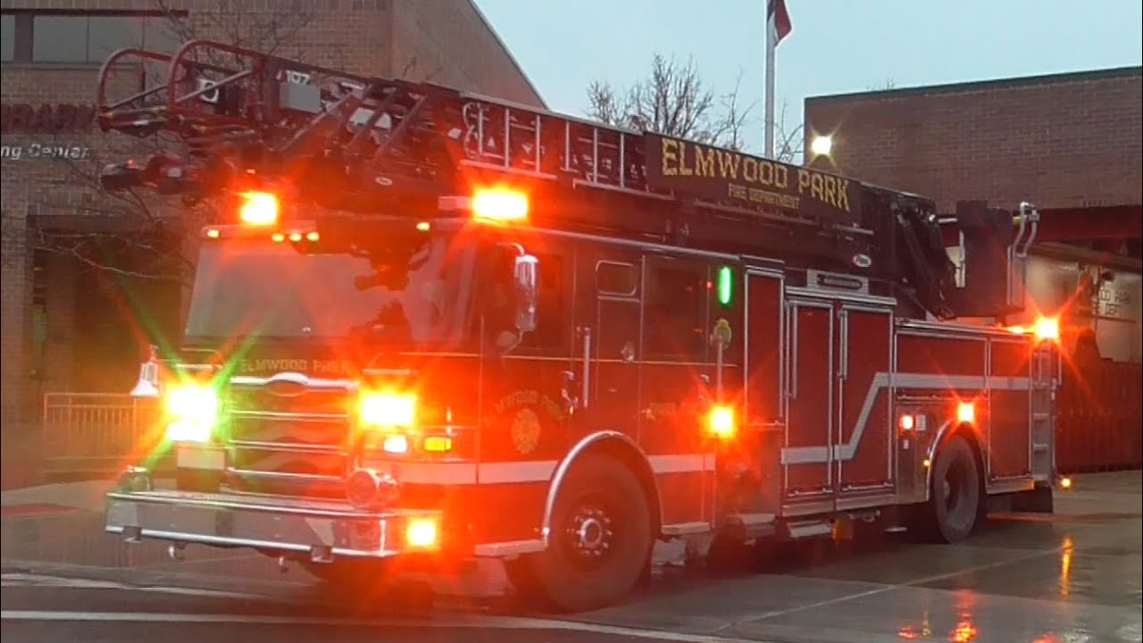 Elmwood Park Fire Dept. Full House Response - YouTube
