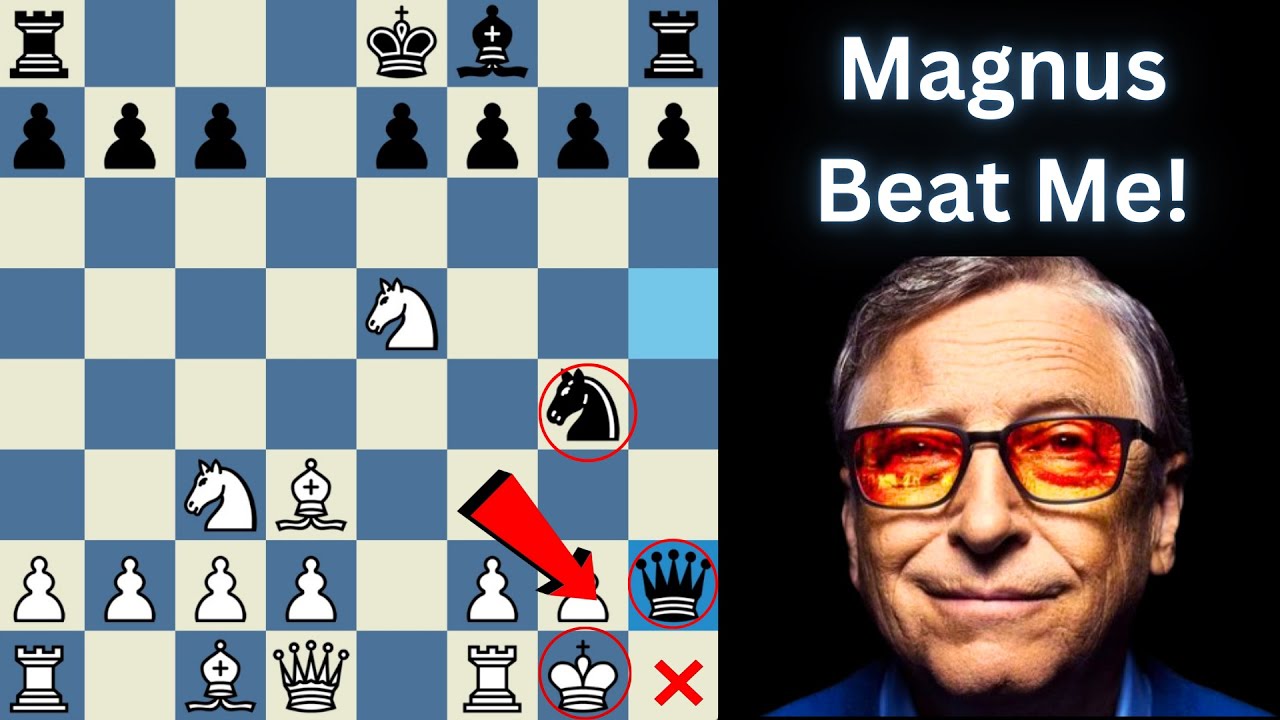 Magnus Carlsen vs Bill Gates Chess Game 2014 London || Crazy Chess Wars ...