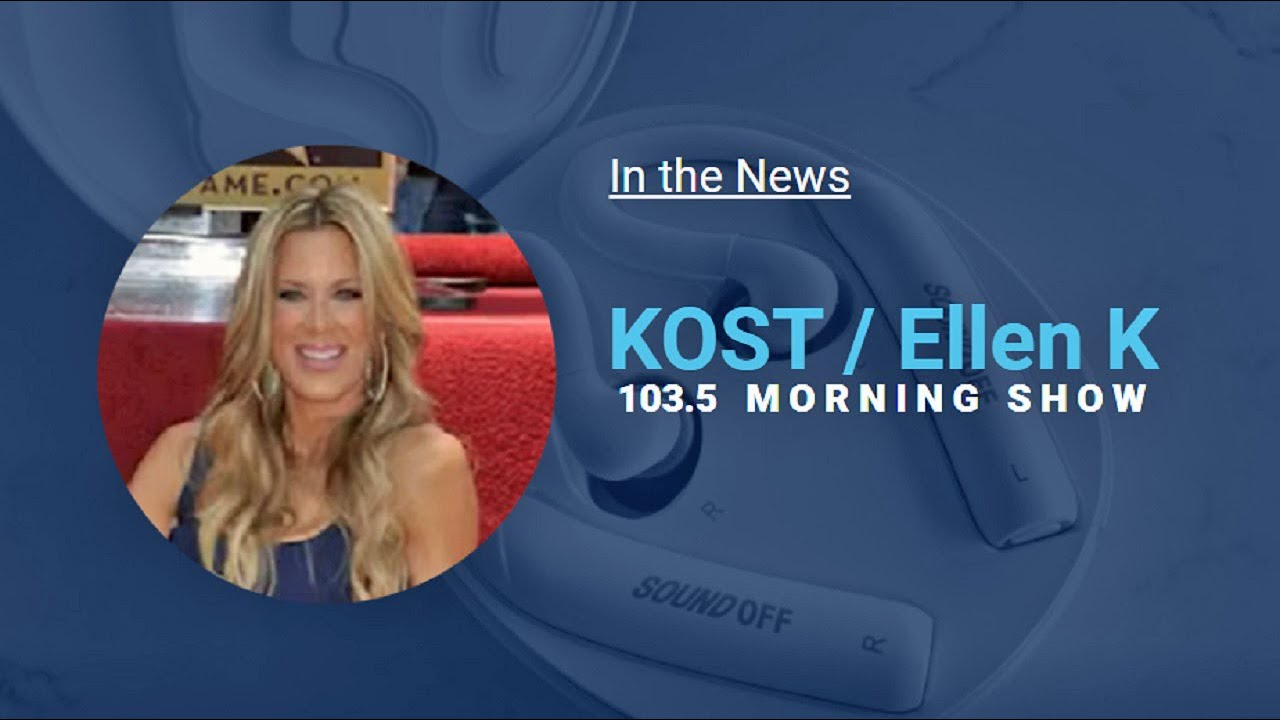 Ellen K Promotes SoundOff on KOST FM/Morning Show - YouTube