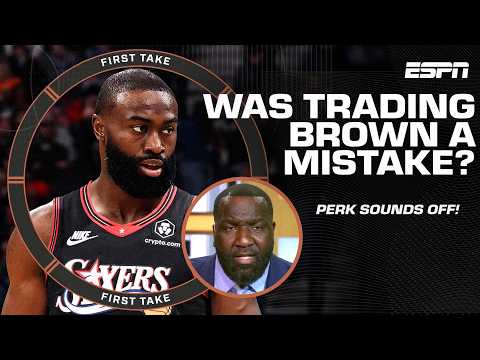Perk SOUNDS OFF on Brad Stevens 'You handed the 76ers a trip to the NBA Finals!' 🗣️ | First Take