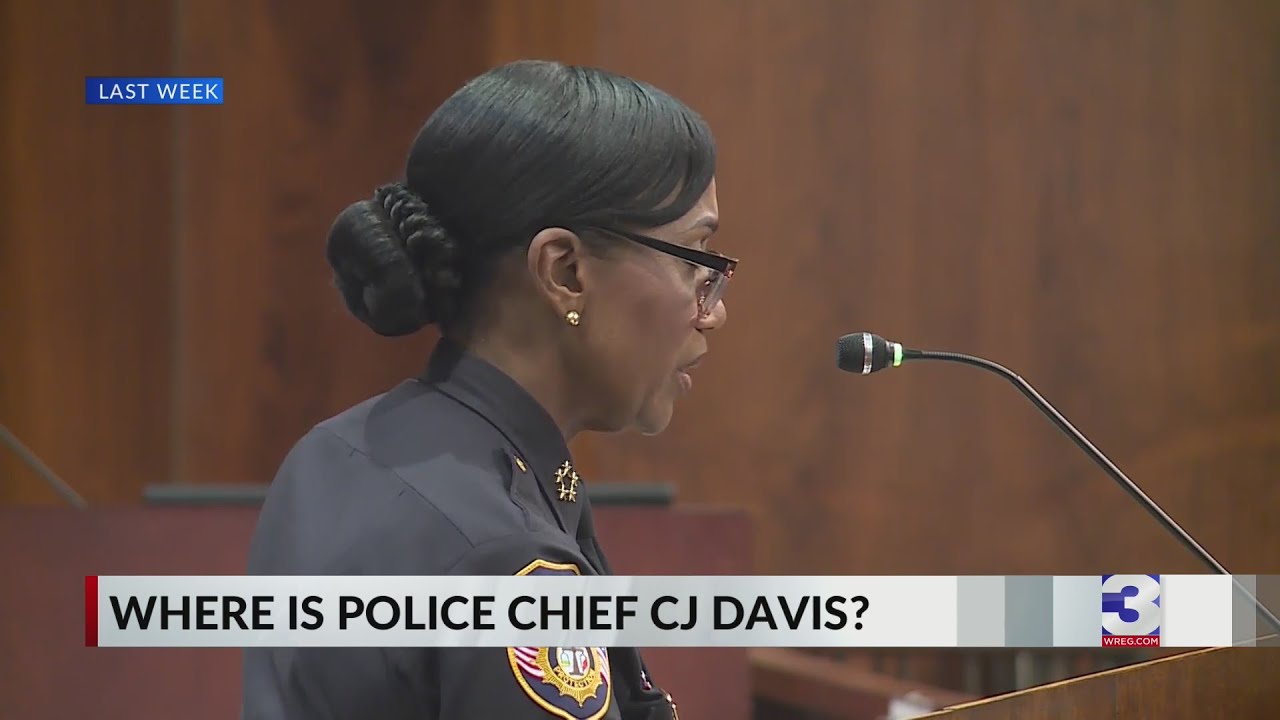Where is C.J. Davis? Mayor stands by MPD chief as she avoids media ...