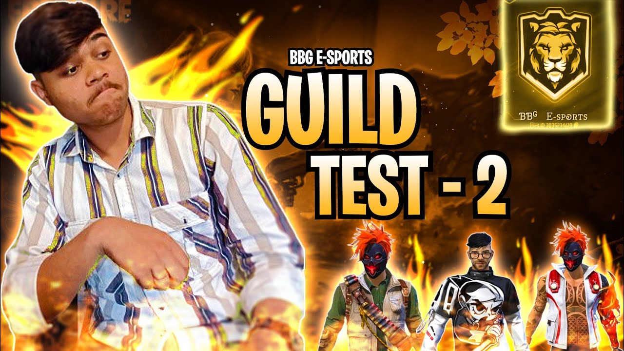 BBG E-SPORTS 2nd Guild Test after Rebirth 🐦‍🔥| Garena FREE FIRE💥 - YouTube