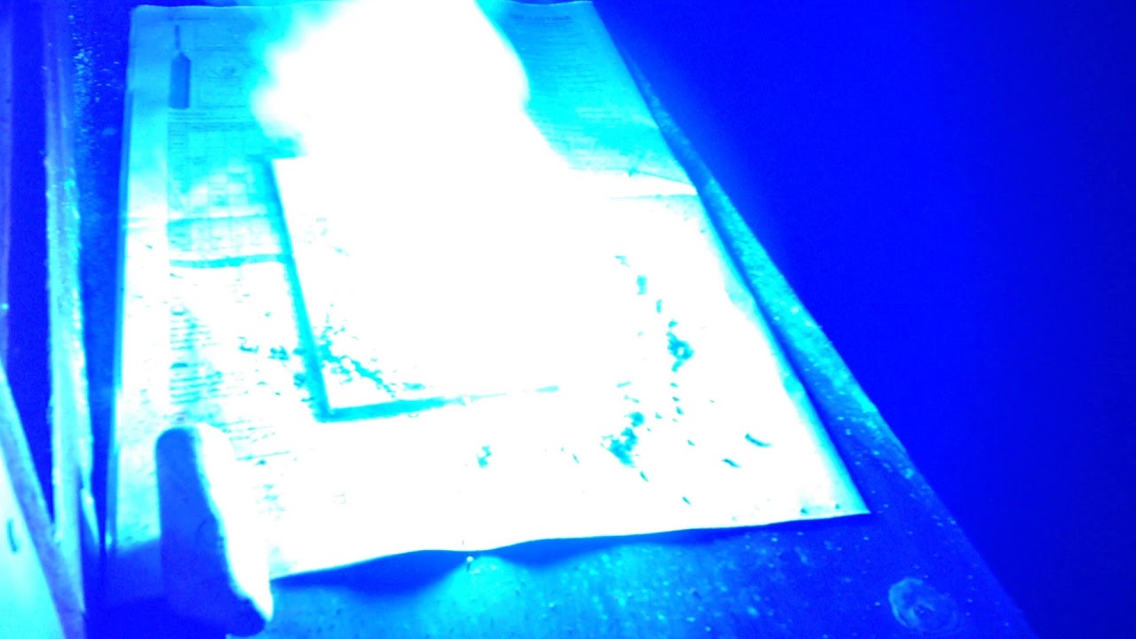 Blue fire composition 4 - YouTube