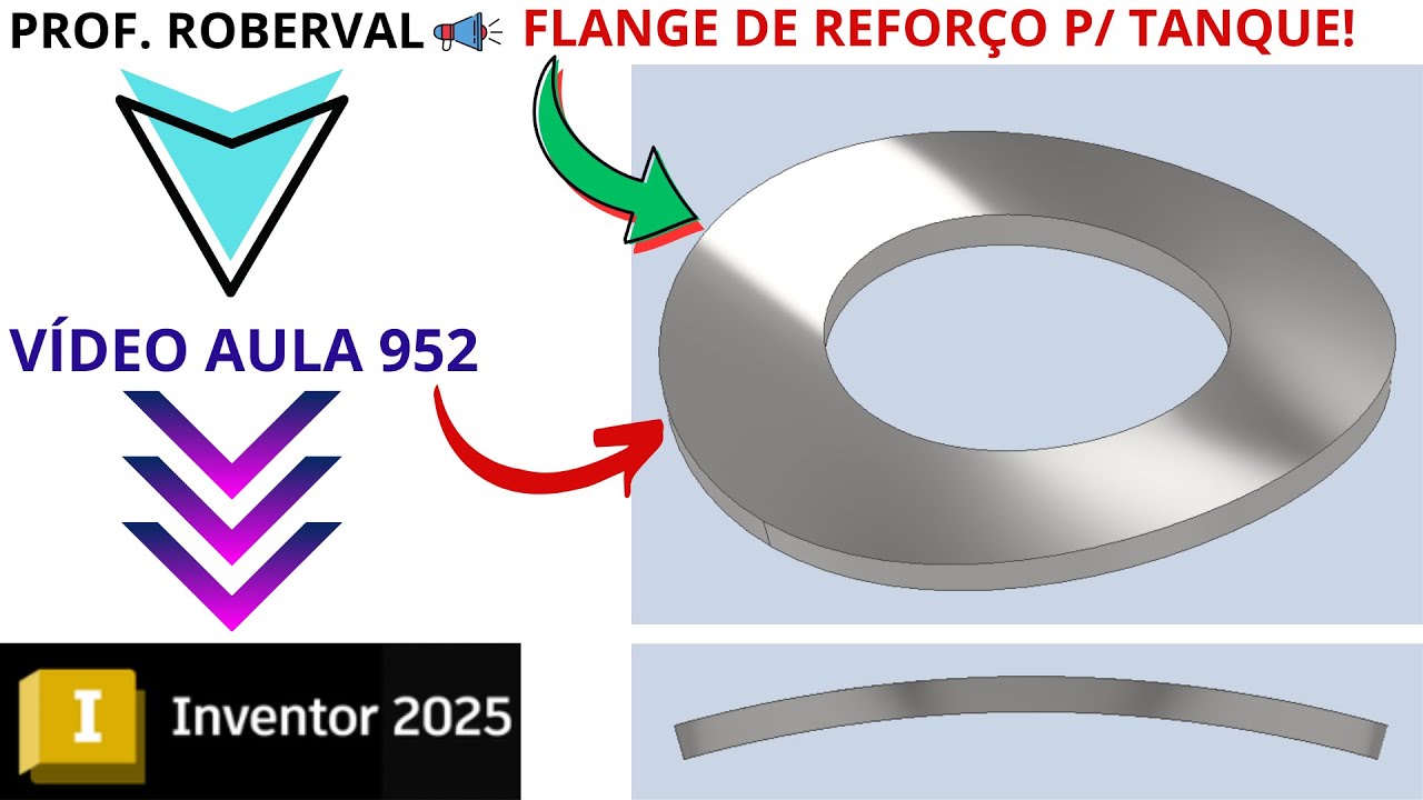 Aula 952 - Modelamento da Flange de Reforço para Tanque Utilizando ...