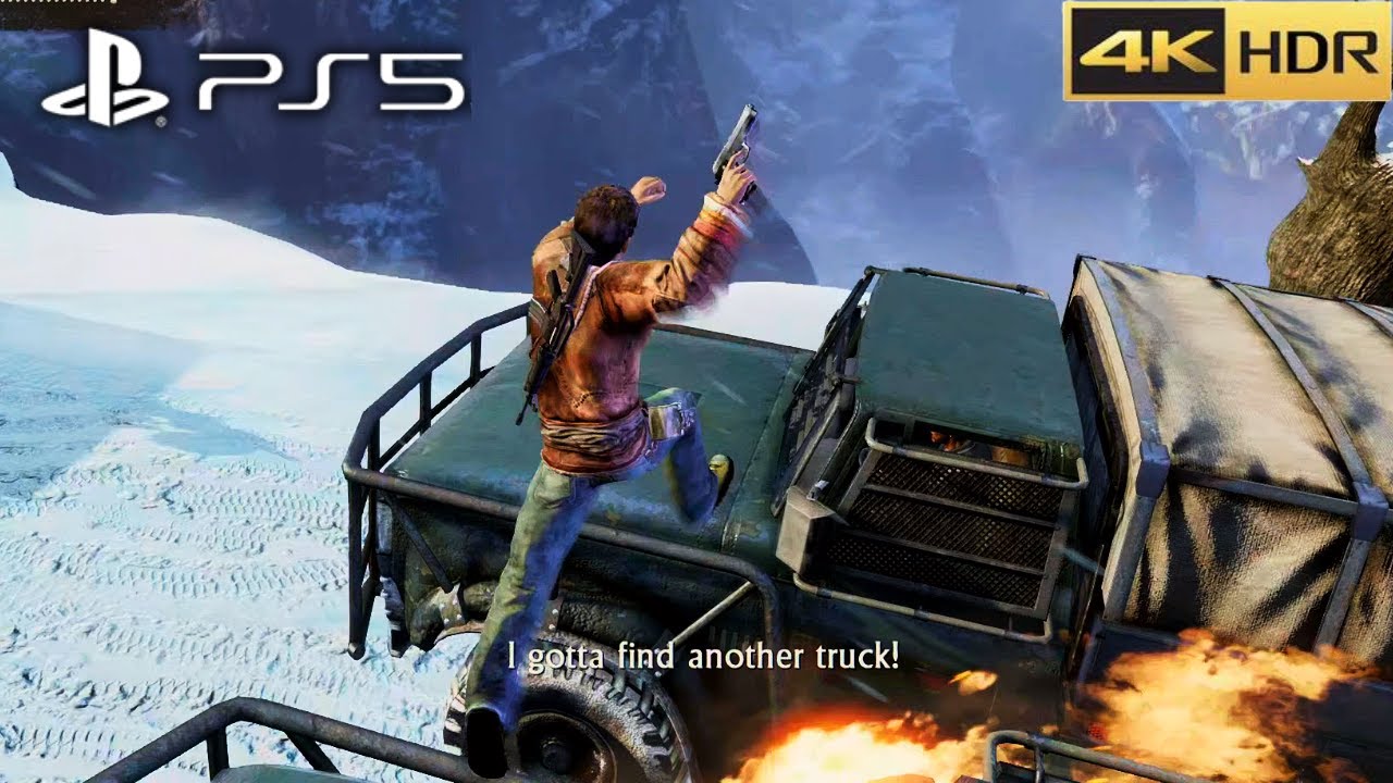 Uncharted 2: Among Thieves Remastered (PS5) 4K HDR Gameplay Chapter 21 ...