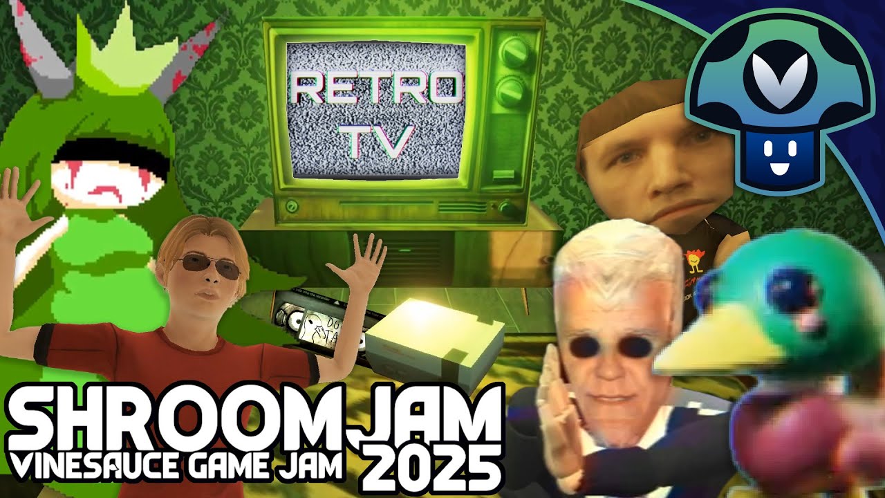 Vinny - Vinesauce ShroomJam 2025 (PART 1) - YouTube