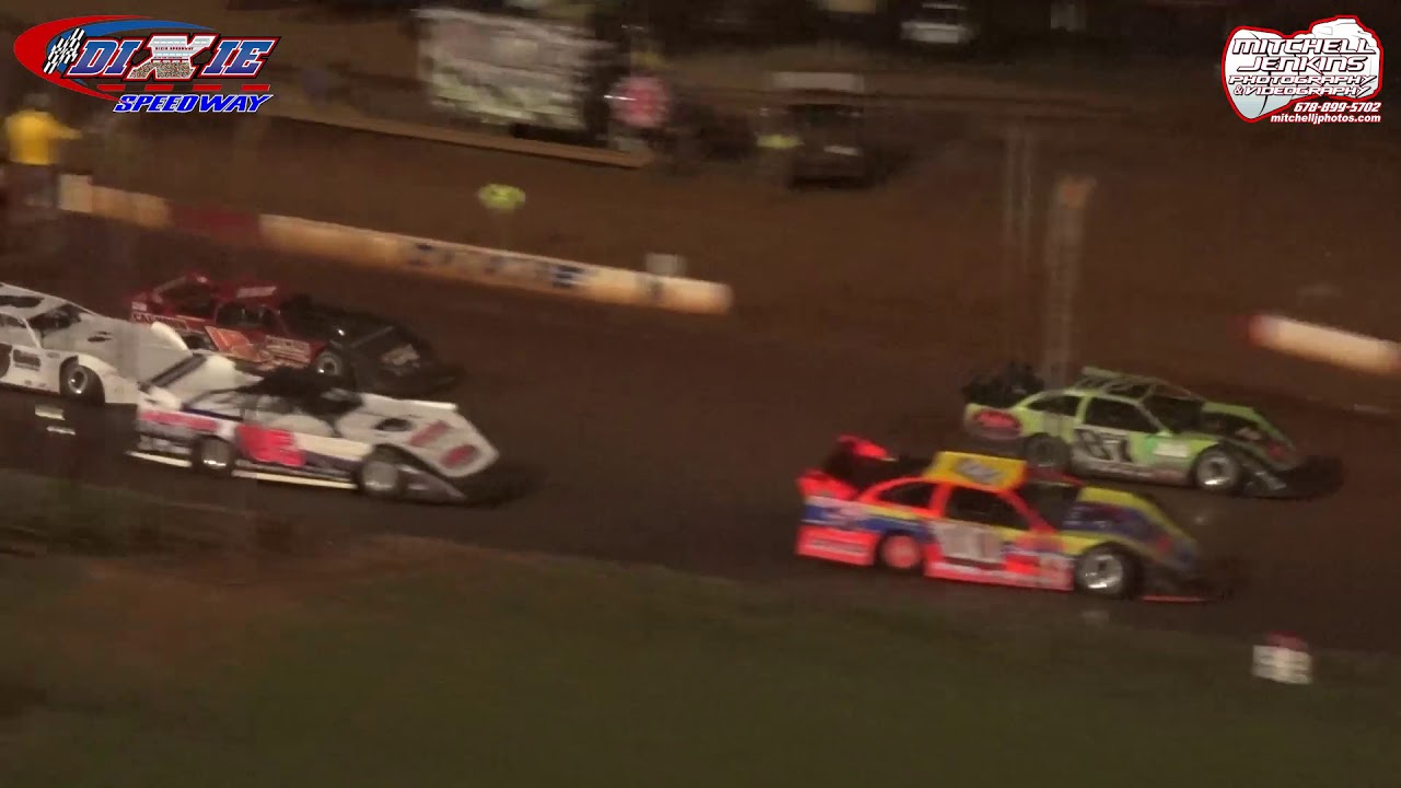 Steelhead/525 Feature Dixie Speedway 7/14/18! - YouTube