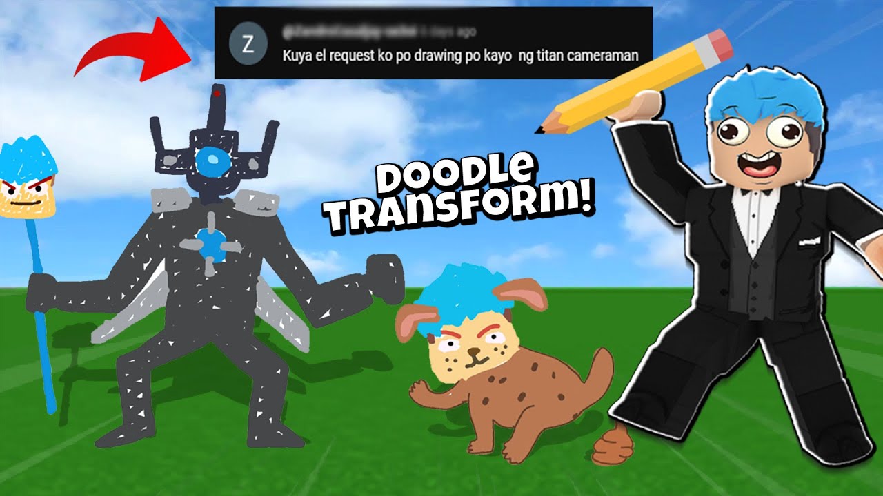 Doodle Drawing 3 | Roblox | COMMENT NIYO DRAWING KO! - YouTube