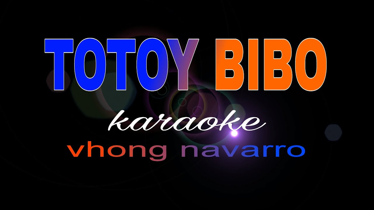 TOTOY BIBO Karaoke vhong navarro - YouTube