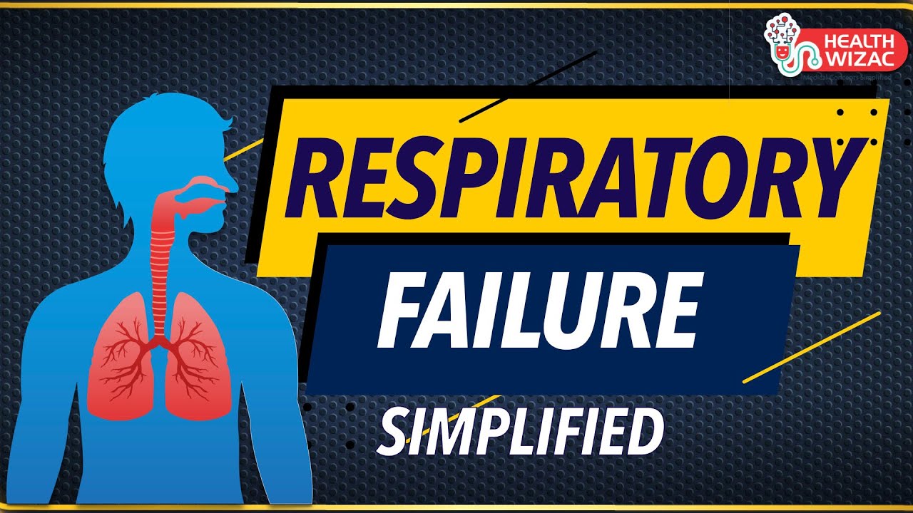 RESPIRATORY FAILURE SIMPLIFIED | RESPIRATORY FAILURE TYPES CAUSES ...
