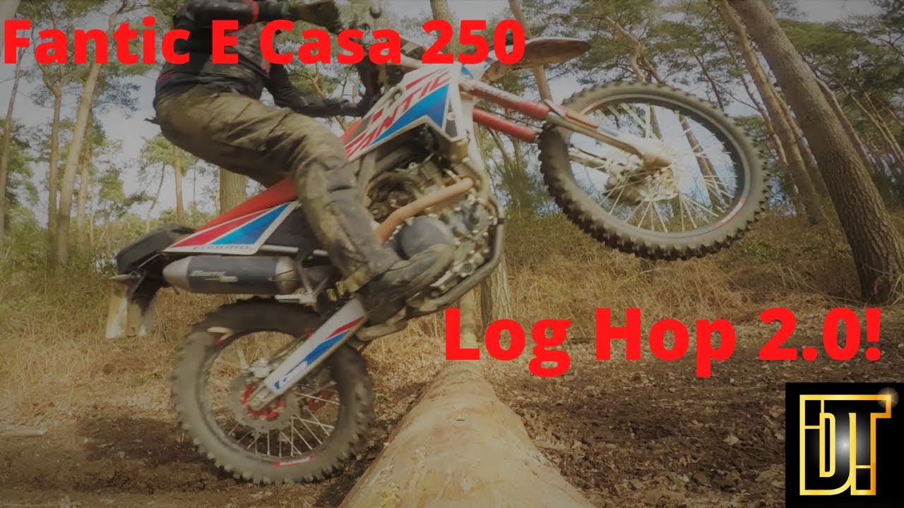 Fantic E Casa 250 - LogHop 2.0! - The Evolution! How To - YouTube