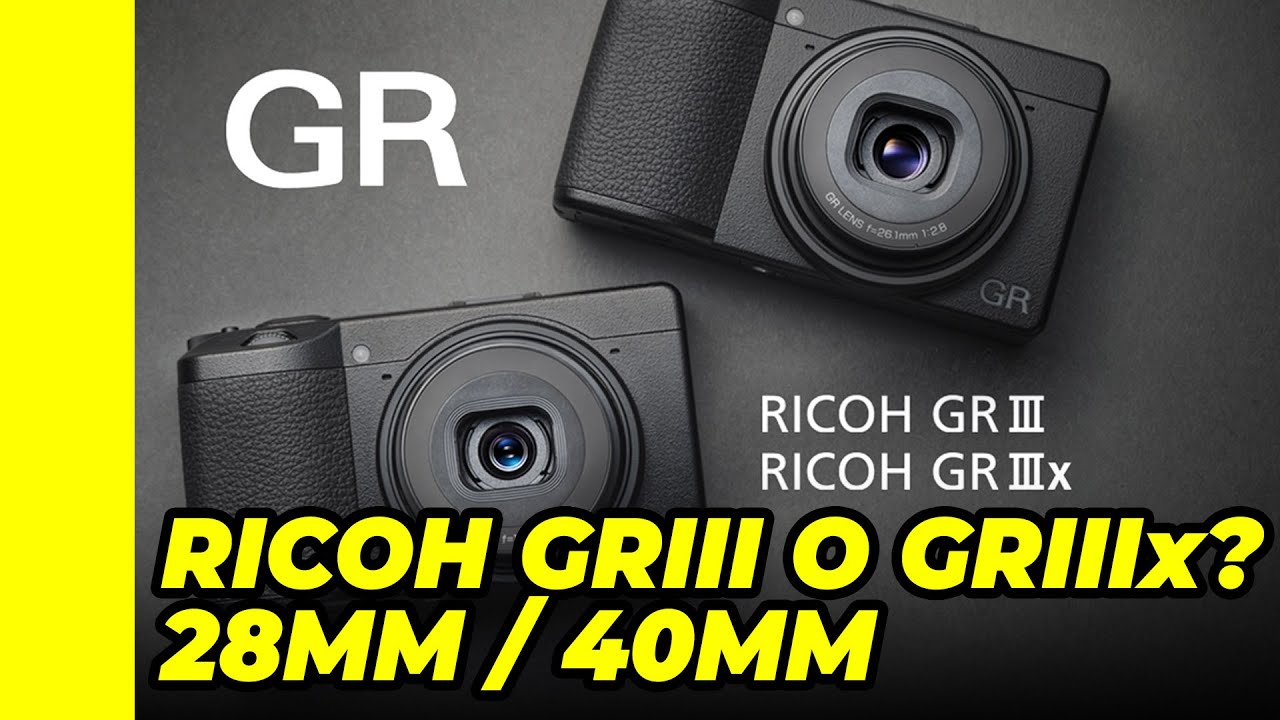 RICOH GRIIIx VS GRIII - QUALE SCEGLIERE?! - YouTube