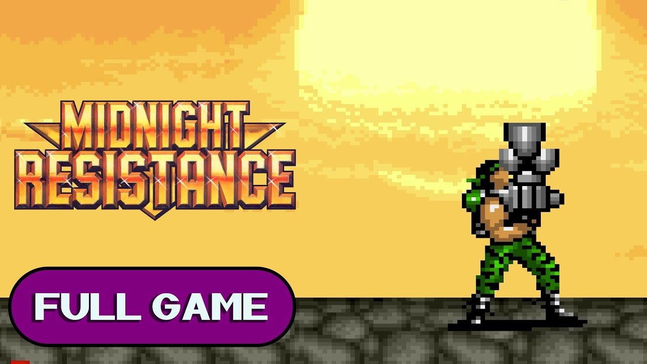 Midnight Resistance ARCADE FULL GAME Longplay Gameplay Walkthrough ...