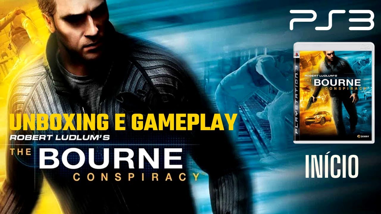 THE BOURNE CONSPIRACY PS3 (UNBOXING E GAMEPLAY). CONHEÇE ESSE JOGO ...