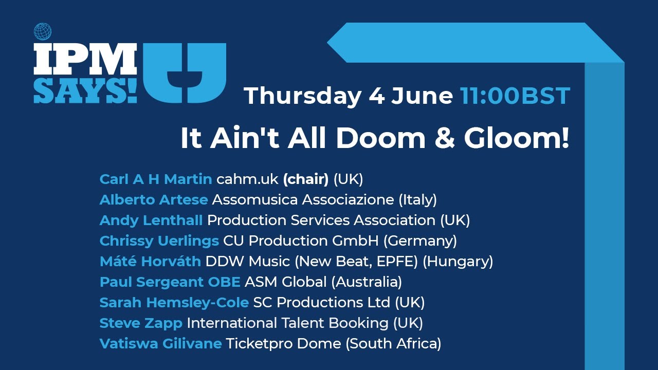 IPM Says! "It ain't all Doom & Gloom!" - YouTube