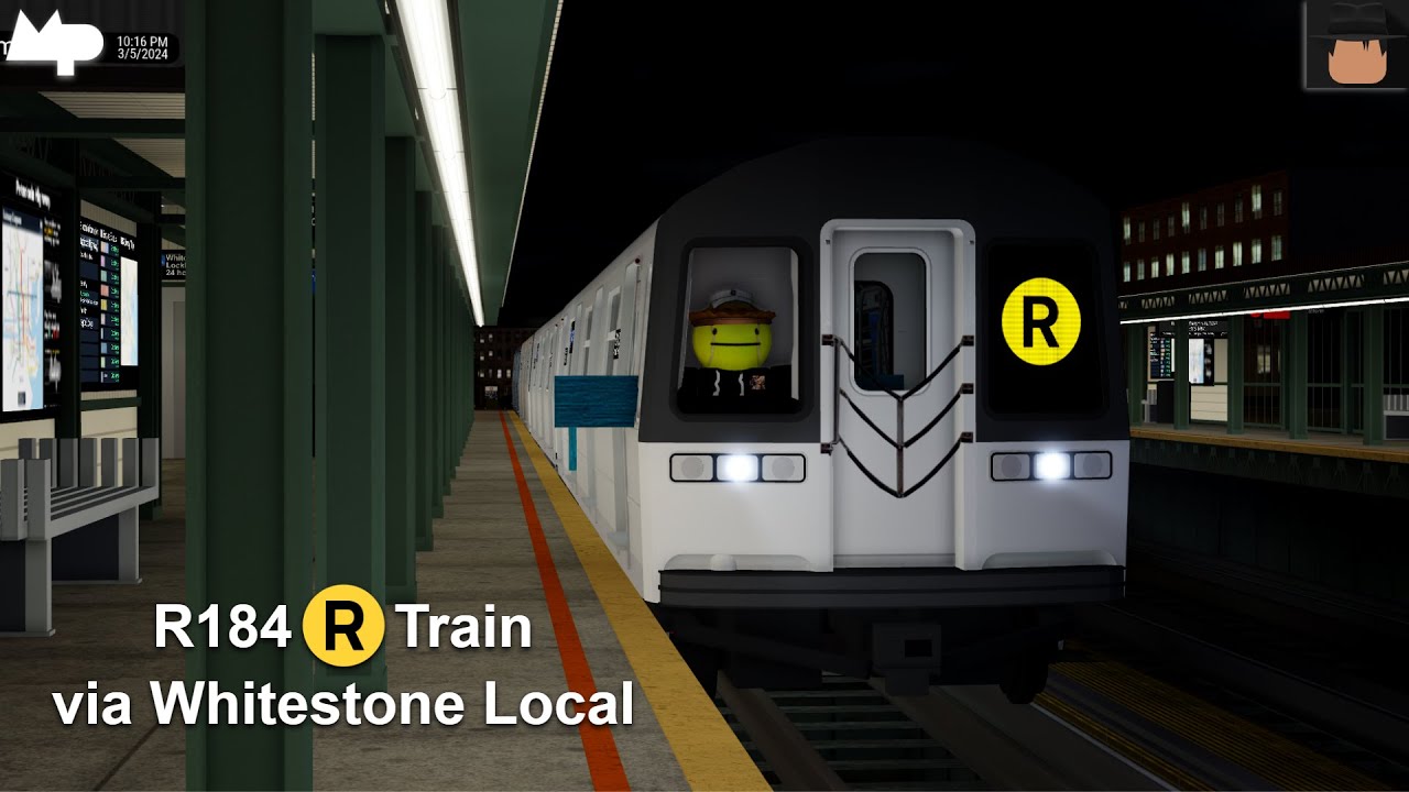 PTA Subway: Ridgeworth Island bound R184 (R) Train @ Petadoxia Highway - YouTube