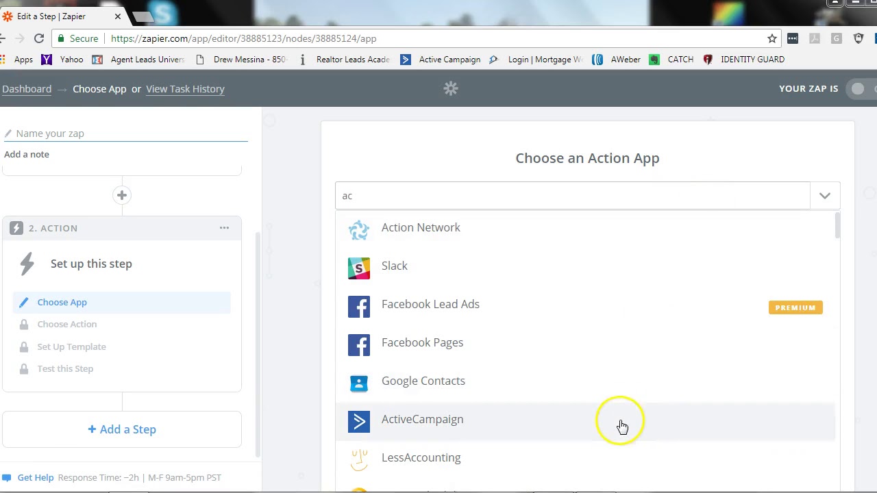 Zapier Setup - YouTube