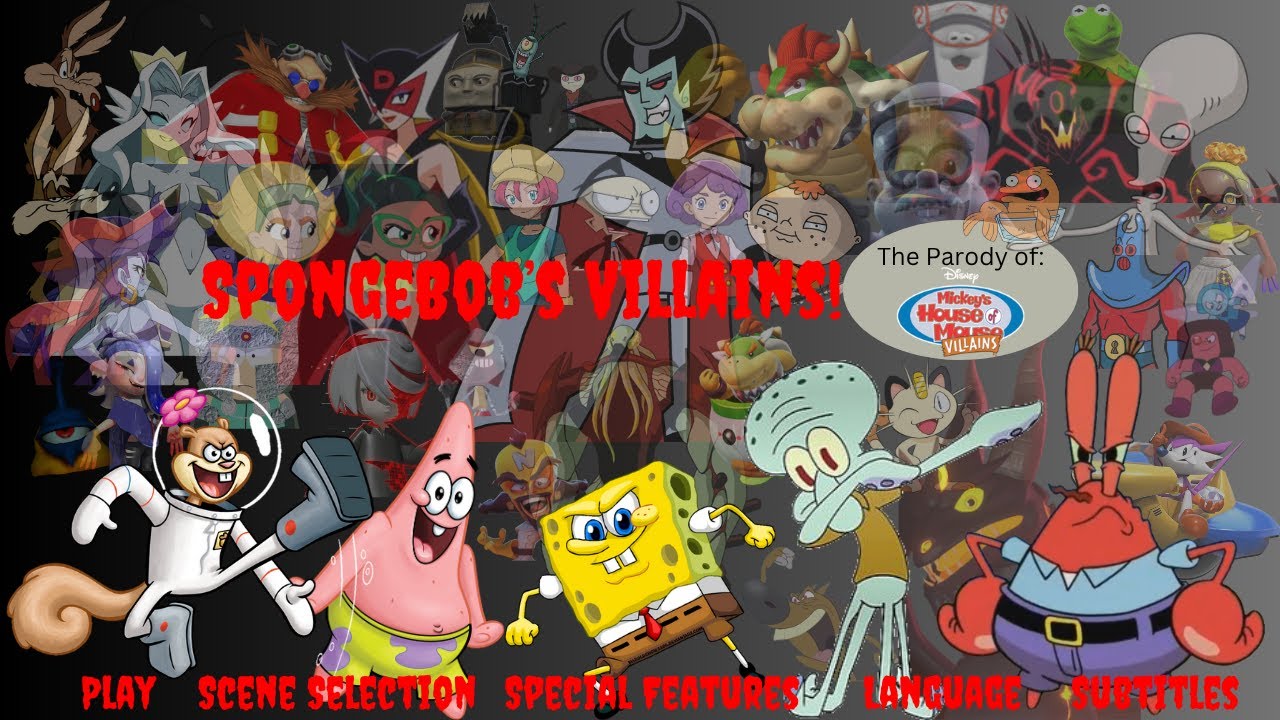 SpongeBob's Lodge of Villains DVD Menu (Fan Made) - YouTube