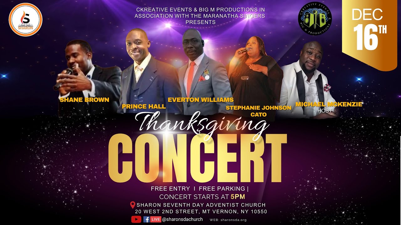 Thanksgiving Concert | December 16, 2023 Evening - YouTube