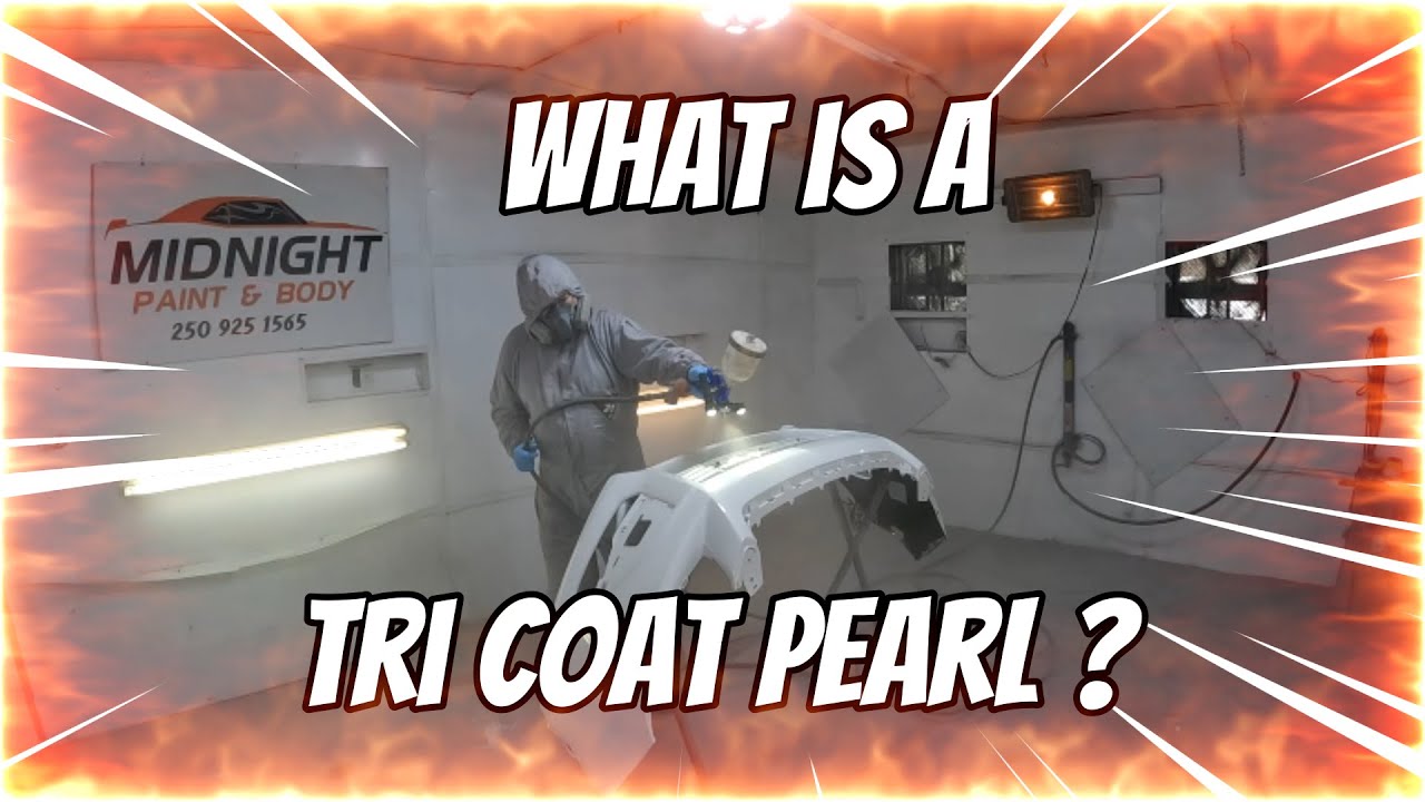 How to spray a tri coat pearl ! - YouTube
