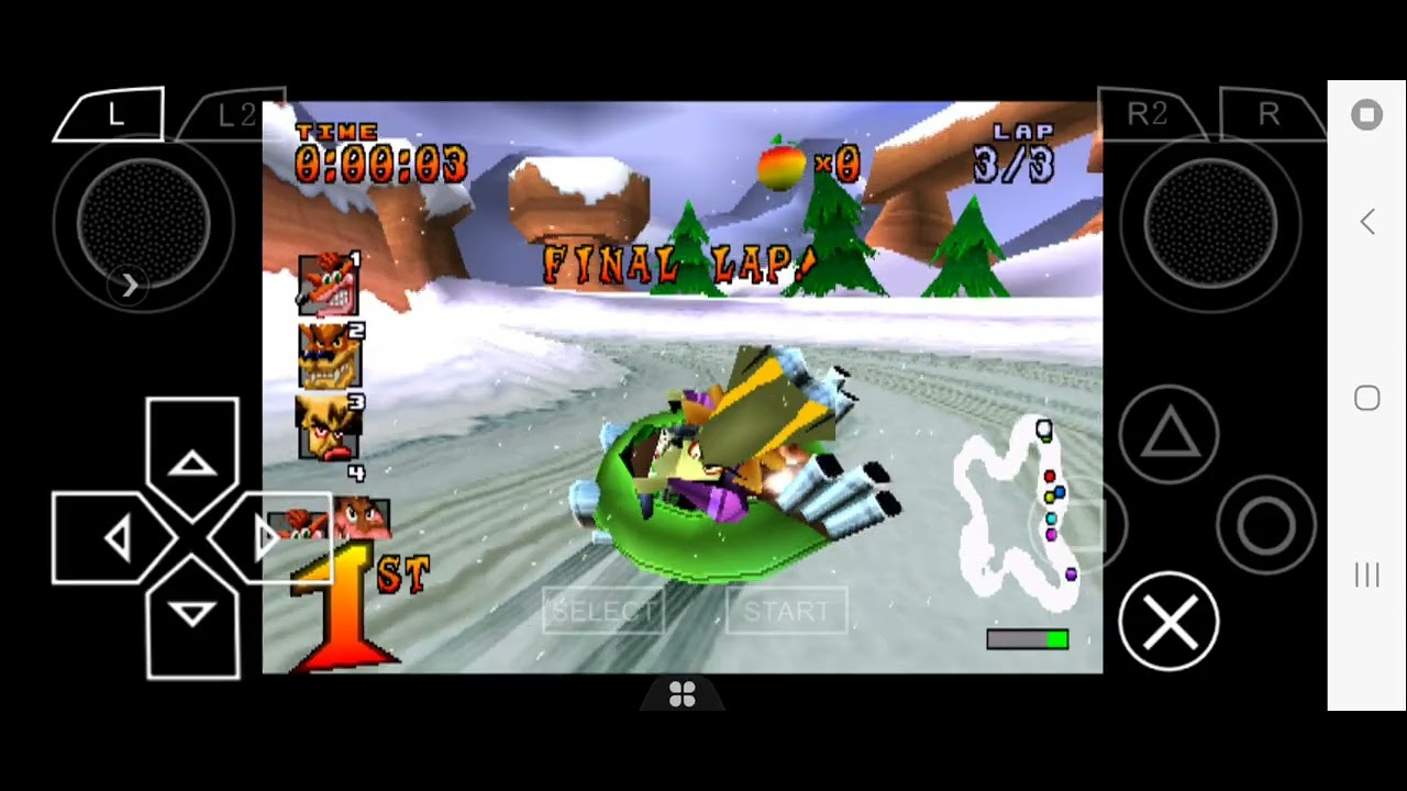 First Crash Bandicoot gameing - YouTube