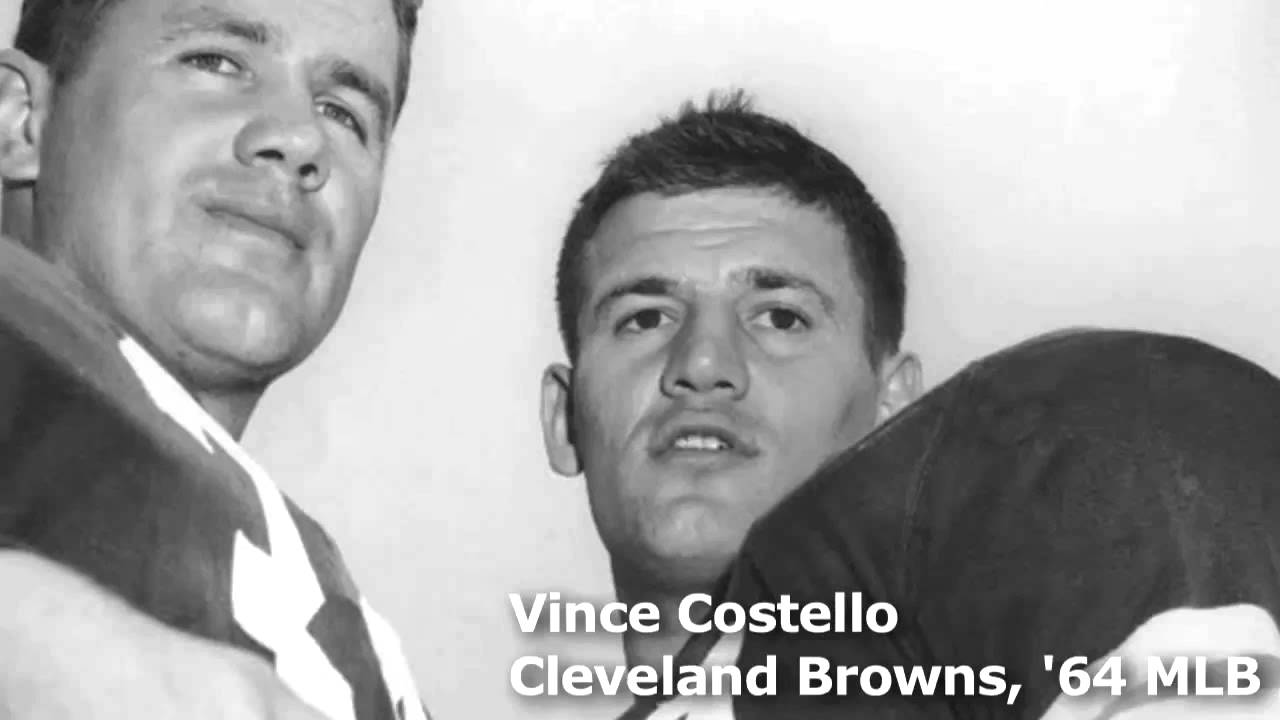 1964 Cleveland Browns MLB Vince Costello - YouTube