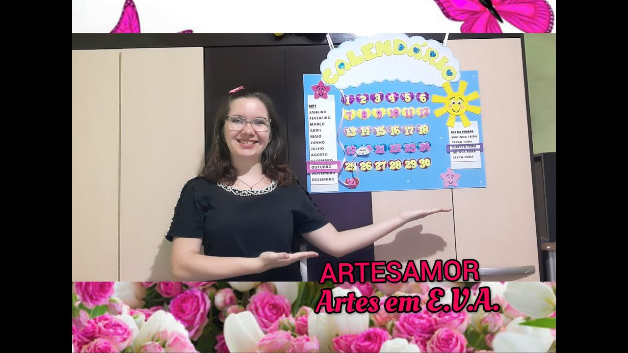 Painel Calendário-- Passo a passo - YouTube