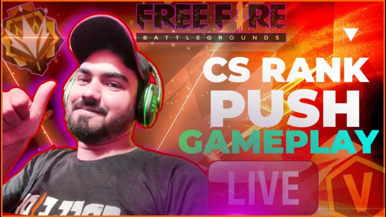 Cs rank Push | Live grandmaster push | team code open - YouTube