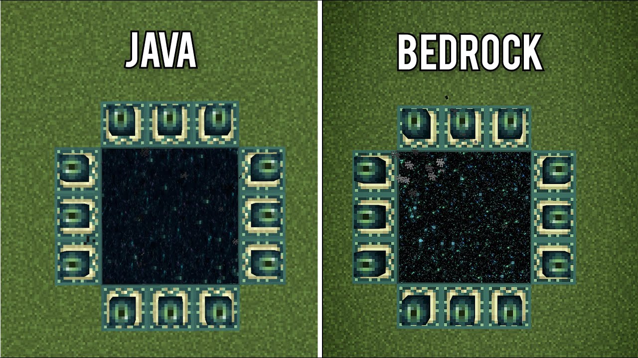 java vs bedrock - YouTube