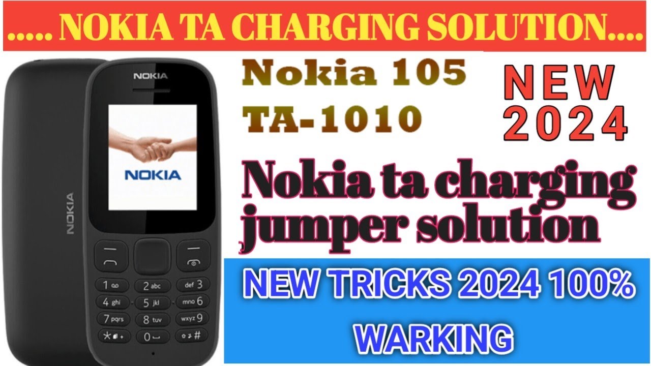 Nokia charging jumper solution/Nokia mobile charging jumper karke ...