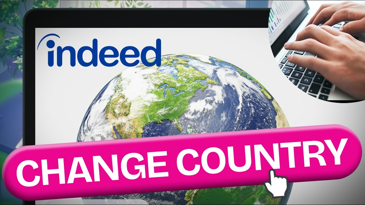 How to Change Country or Location on Indeed (Step by Step) - YouTube