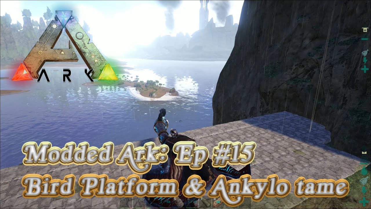 Ark: Survival Evolved - Flyers platform and Ankylo taming Ep #15 ...