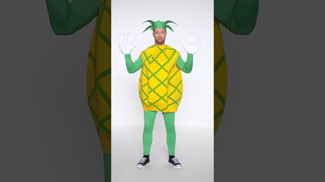Kostüm Ananas | dressforfun - YouTube